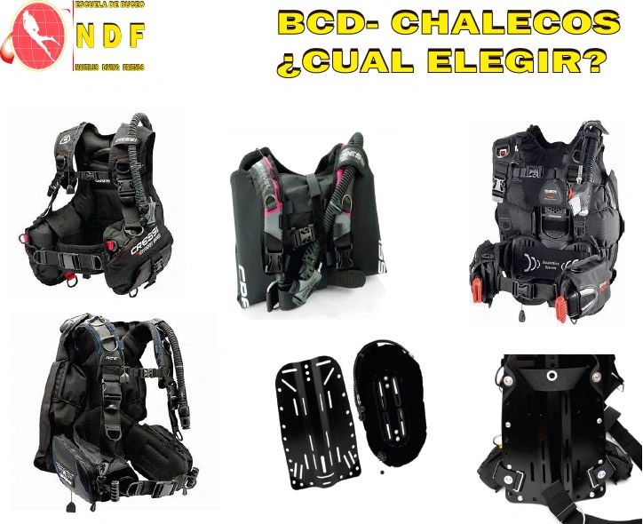 Es conveniente tener tu propio BCD Chaleco de Buceo. Cual elegir